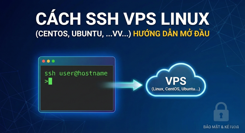 Cách SSH VPS Linux (Centos, Ubuntu, ..vv..) - VPSRE