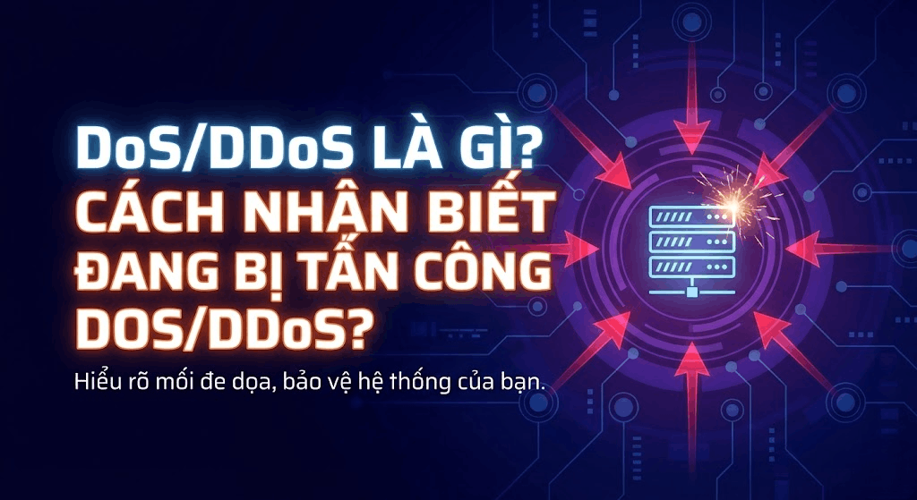 DoS/DDoS là gì? Cách nhận biết đang bị tấn công DoS/DDoS? - VPSRE